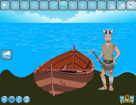 Great Viking Escape Play Online On Flash Museum 🕹️