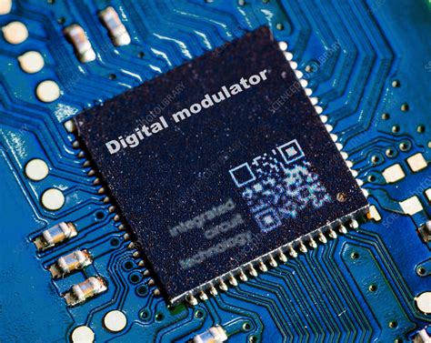 Digital Modulator Stock Image F044 6946 Science Photo Library