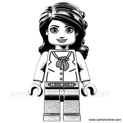 Kolorowanki Lego Friends Lego Friends