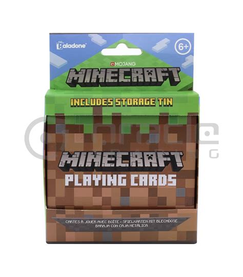 Shop Wholesale Minecraft Playing Cards Classic Oracle Trading Inc