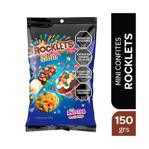 Confites De Chocolate Rocklets Mini 150 G Carrefour