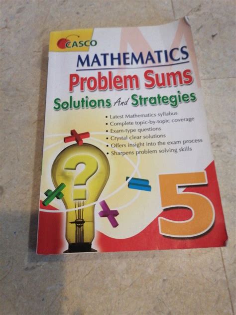 Math Assessment Book P5 Hobbies And Toys Books And Magazines Assessment