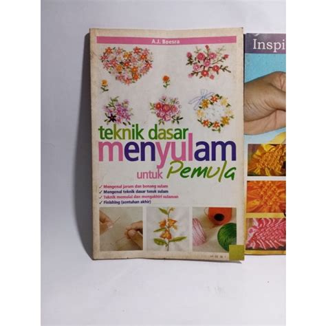 Jual Buku Teknik Jahit Menyulam Dan Smock Untuk Pemula Shopee Indonesia