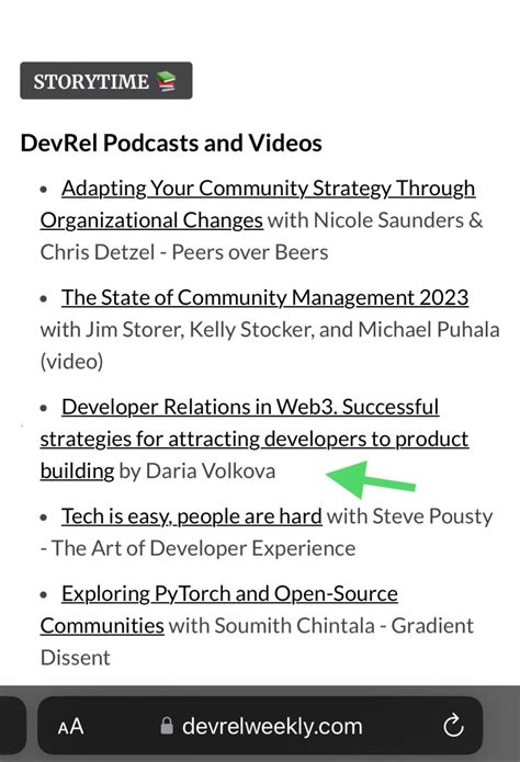 Daria Volkova On Linkedin Devrelweekly Devrel Developerrelations Web3 Web3community