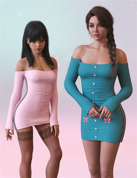 Arietta Dress For Genesis 9 Free High Quality Models