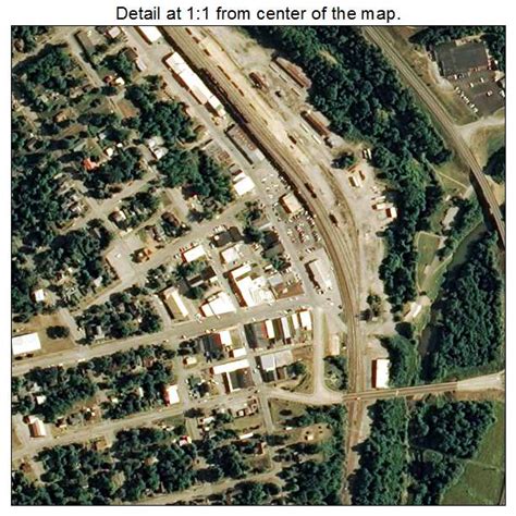 Aerial Photography Map Of Thayer Mo Missouri