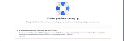 Unable To Start Jira While Upgrading From 8x To Jira 9 An Unexpected Error Has Occurred During
