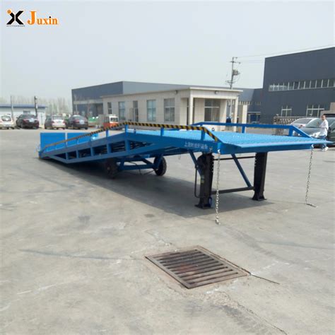 8ton Container Loading Bay Ramp Hydraulic Steel Ramp On Promotion