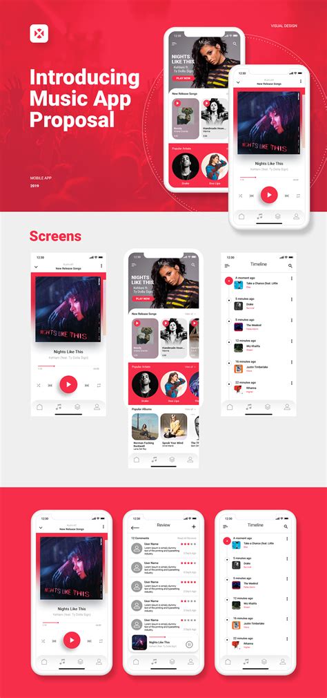 UI Design Music App On Behance UI Design Music App On Behance