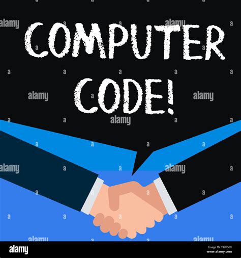 Writing Note Showing Computer Code Business Concept For Set Of Instructions Forming A Computer