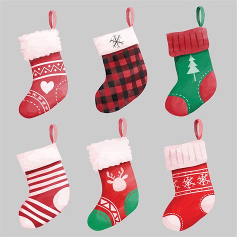 Christmas Stocking Vector Art Icons And Graphics For Free Download