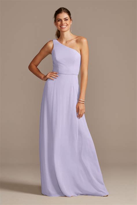 Pastel Purple Bridesmaid Dresses