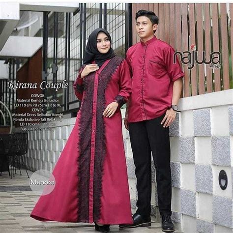 Kirana Couple Baju Pasangan Muslim Promo Sarimbit Couple