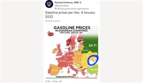 რუსეთის საელჩომ გამოაქვეყნა რუკა სადაც ყირიმი უკრაინის ნაწილადაა