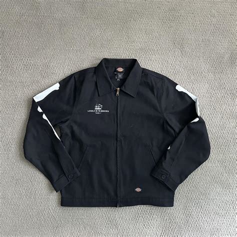 Custom Dickies Worker Jacket 💀 Size M Depop