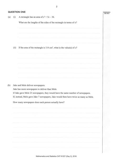 Nzqa Level 1 Maths Exams Published In Entirety Following Calls For Re Sit Nz Nzqa Level 1 Maths Exams Published In Entirety Following Calls For Re Sit Nz