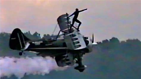 Jimmy Franklin Jet Waco” Bi Plane Airshow Performance Elkhart Indiana