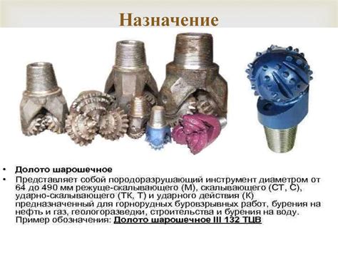 Шарочное долото презентация онлайн
