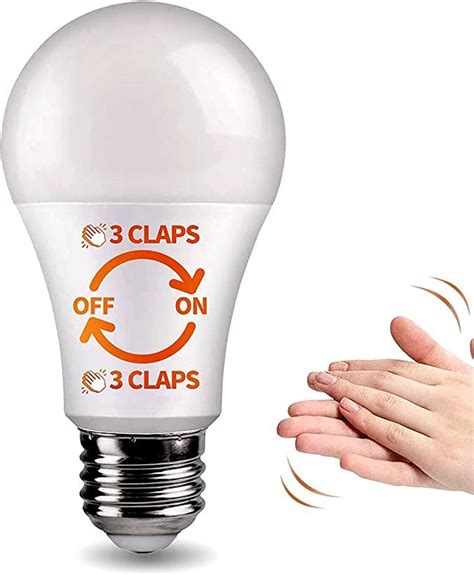 3 Claps Light Control Bulb For Bedroom Table Lamp Upgrade Sound Activated Onoff Solution Clap