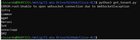 Cisco Aci Deployment With Python