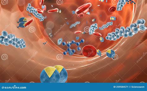 Pancreatic Cell Electrical Activity And Insulin Secretion Stock Image