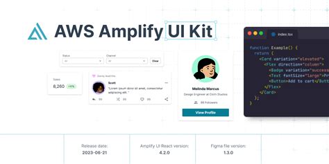 Aws Amplify Ui Kit Restocks Llc Figma