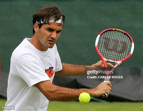 Roger Federer Training Photos And Premium High Res Pictures Getty Images