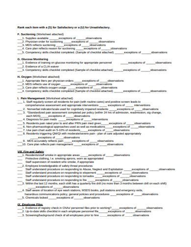 11 Medication Audit Checklist Templates In Pdf Doc