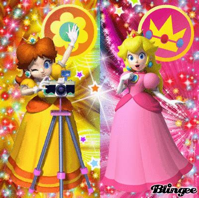 Princess Daisy And Princess Peach Picture Blingee Com