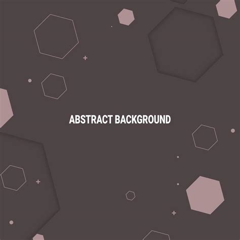 Geometric Hexagonal Shape Background Vector 41286129 Vector Art At