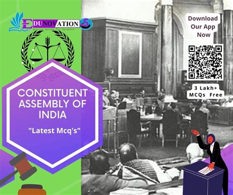 Constituent Assembly Of India Indian Polity Gk Mcq Mcqs Multiple