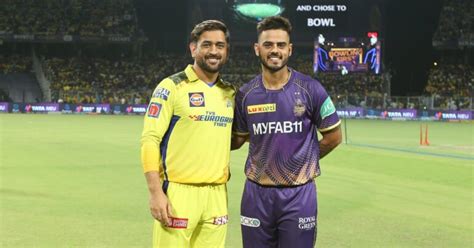 Csk Vs Kkr Playing Xi And Impact Player List Of Both The Teams