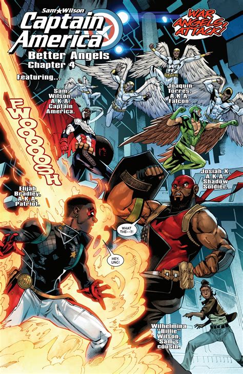 Sam Wilson Captain America 2025 Chapter 4 Page 1