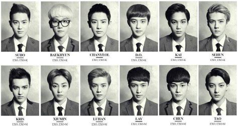 Exo Members Age Here Are The Average Ages Of The Most Popular Boy Groups Despite Their