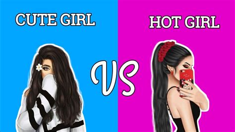 🥰cute Girl 🥺 Vs 🥵hot Girl 🤤 Youtube