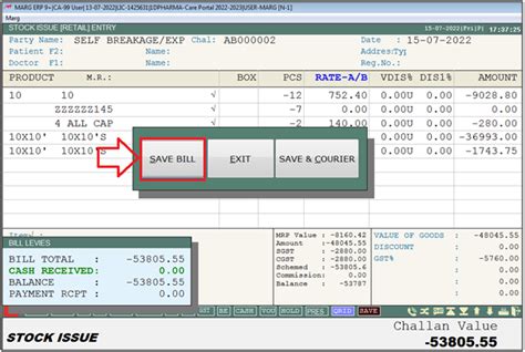 How To Remove Negative Stock From The Current Stock In Multi Unit Setup In Marg Software