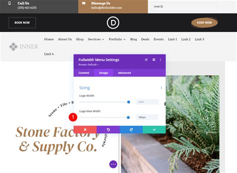 How To Optimize Your Responsive Logo Sizing In Divis Fullwidth Menu Module