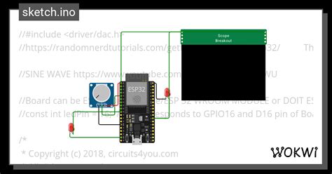 Esp32 Dac Analog Read Wokwi Esp32 Stm32 Arduino Simulator
