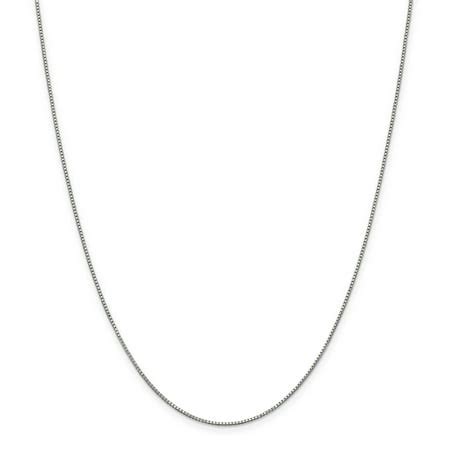 925 Sterling Silver 09mm Box Chain 30 Inch Walmartca