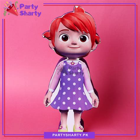 Yoyo Character In Thermocol Standee For Cocomelon Theme Based Birthday