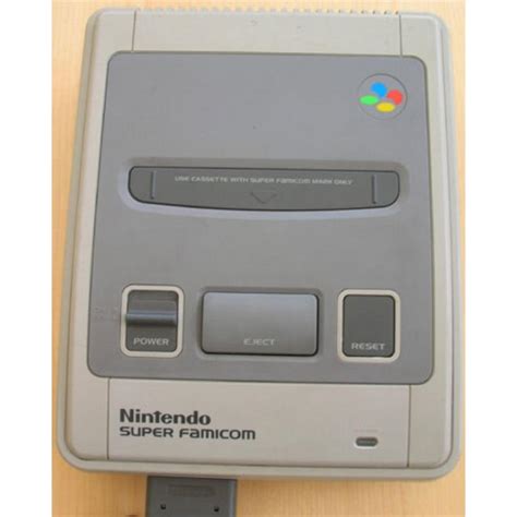 Japanese Super Famicom Console No Box Manual Controller