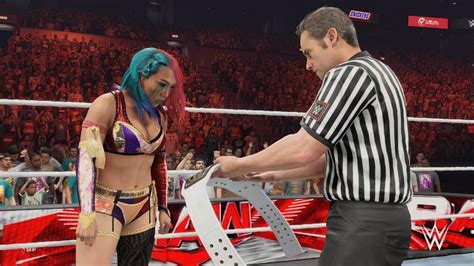 Wwe 2k23 Asuka Vs Bianca Belair Raw Womens Championship Youtube