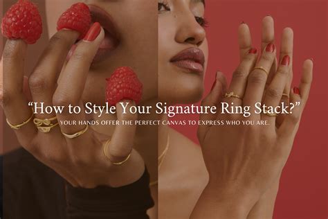 How To Style Your Signature Ring Stack S Kin Studio Jewelry