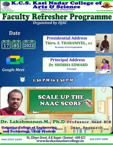 Dr Lakshmanan M Phd On Linkedin Delighted To Be A Keynote Speaker