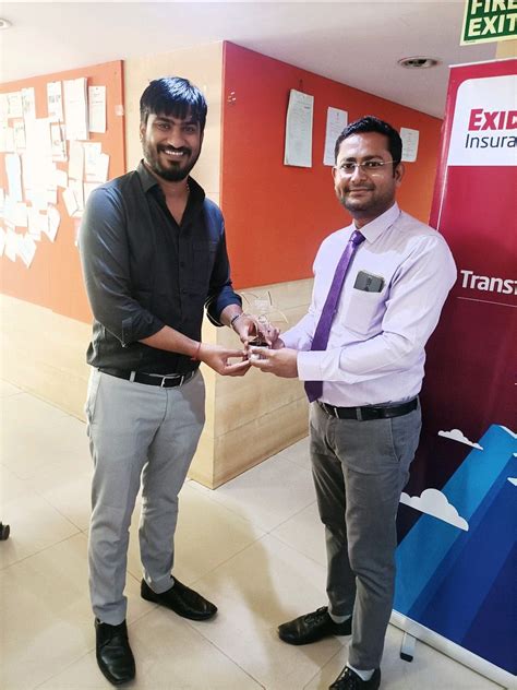 hiren joshi on linkedin exide life 5th work anniversary