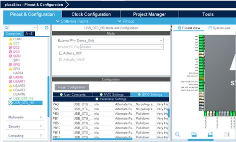 How To Use Usb Hs In Stm32f407zgt6 Using Usb3300 Stmicroelectronics Community