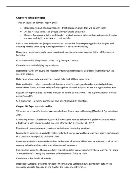 Summary Kennismaking Met Onderzoeksmethoden En Statistiek