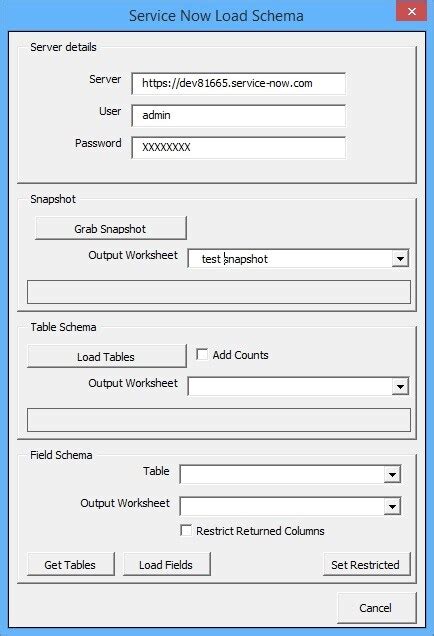 Excel ServiceNow Add In ServiceNow Community
