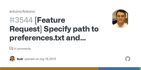 [feature Request] Specify Path To Preferences Txt And Sketchbook Folder
