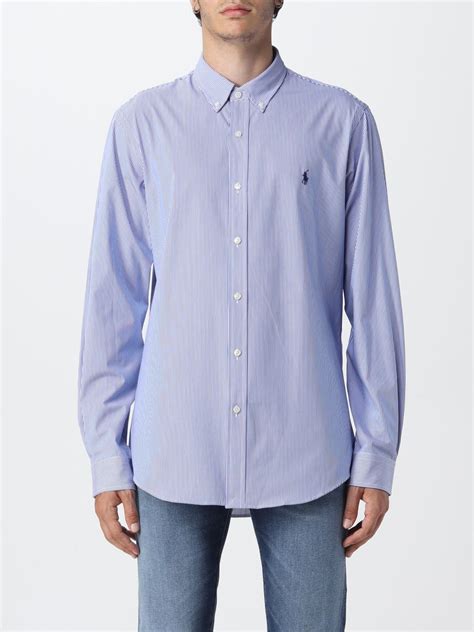 폴로 랄프 로렌 Polo Ralph Lauren 셔츠 남성 노드 블루 Giglio Com에서 폴로 랄프 로렌 셔츠 710832480 상품들을 온라인으로 만나보세요